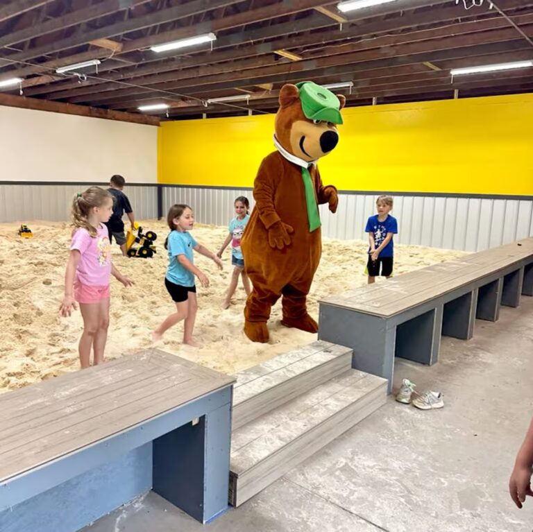 World's Largest Sandbox - Akron Canton Jellystone (Yogi Bear's Camp-Resort)